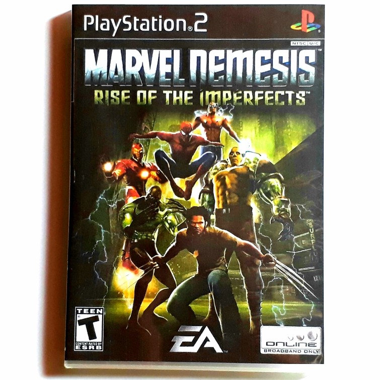 Marvel Nemesis Rise of the Imperfects PS2|Playstation2/PS2 Games PS2cd ...