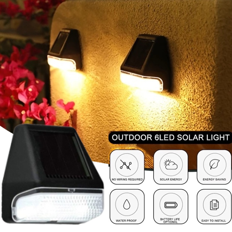 LED Solar Lights Outdoor Waterproof Intelligent Light Control Wall ...