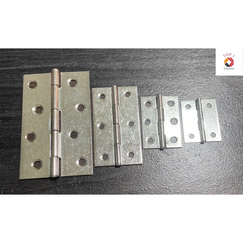 Ordinary Hinges 1.5” / 2” / 3” / 4” | Shopee Philippines