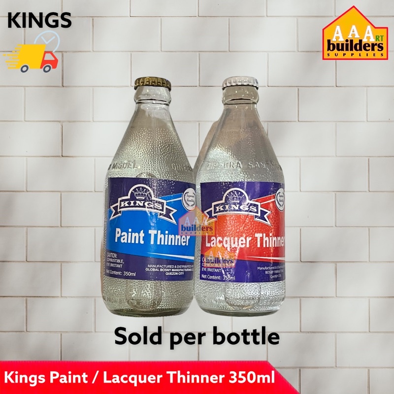 Kings Paint Thinner / Lacquer Thinner 350ml Bote Sold per bottle ...