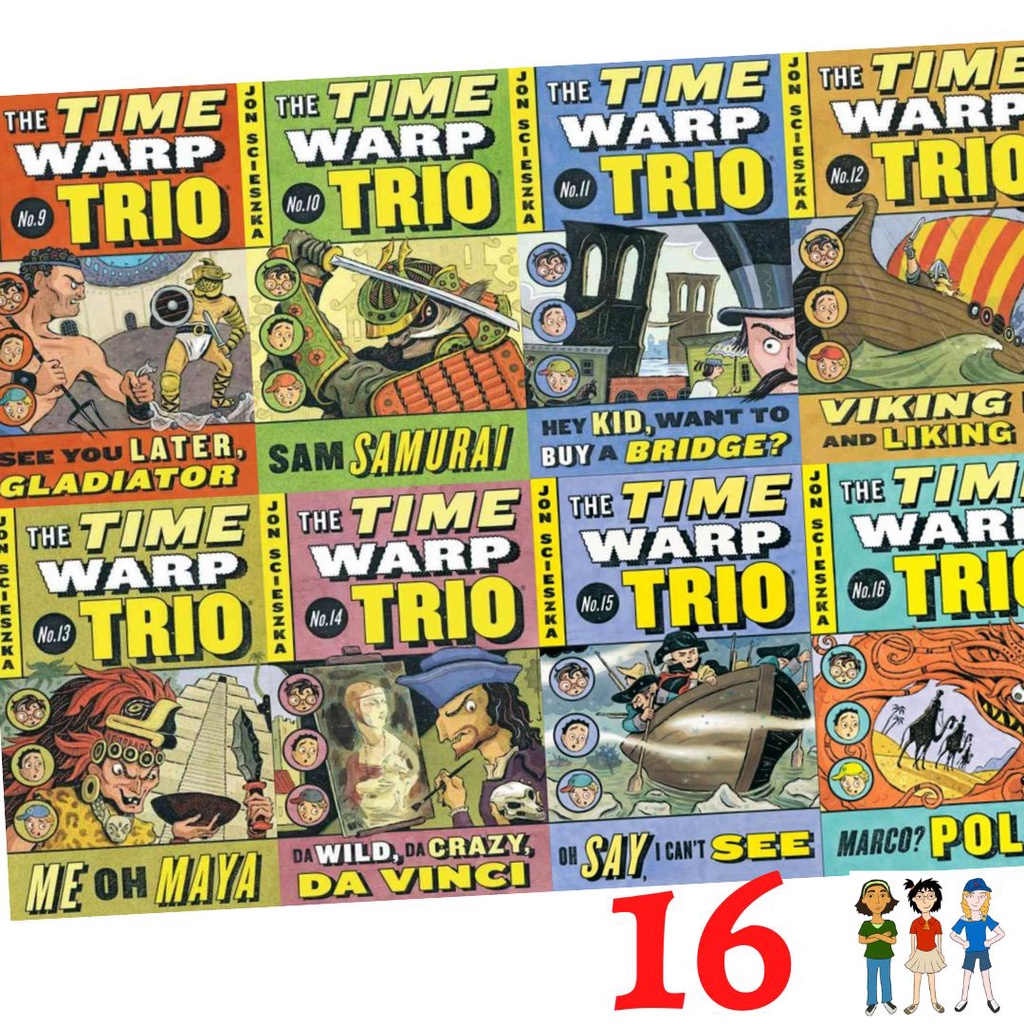 Time Warp Trio (book set) 16 books | Shopee Philippines
