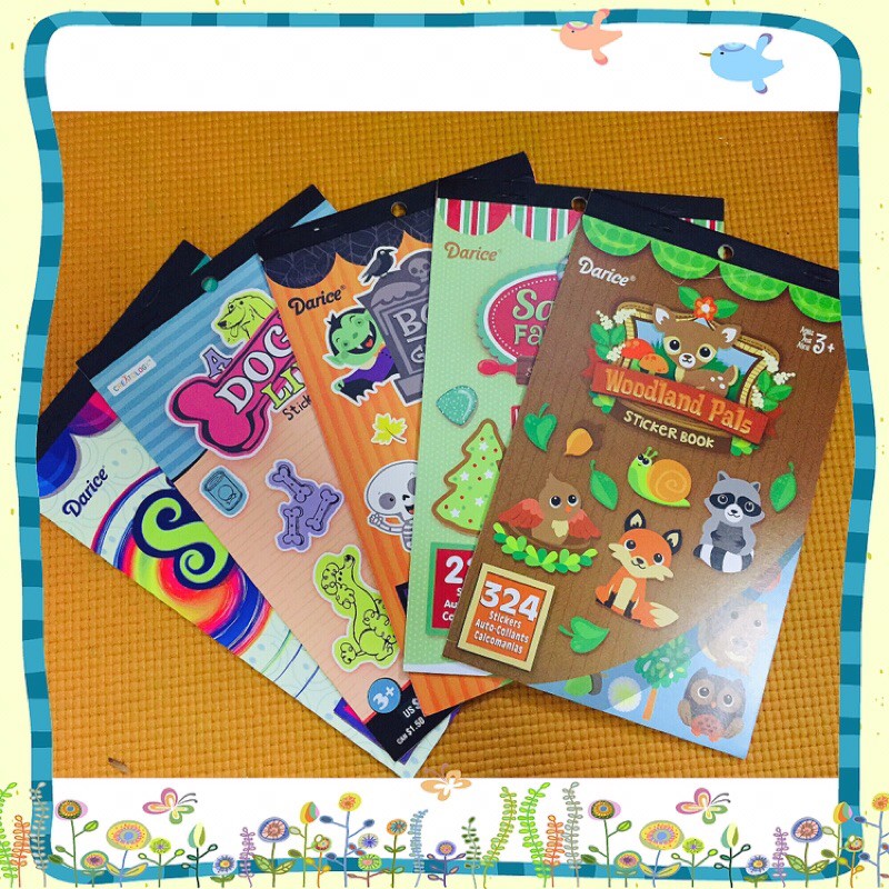 Sticker Books (200 Over Stickers) | Shopee Philippines