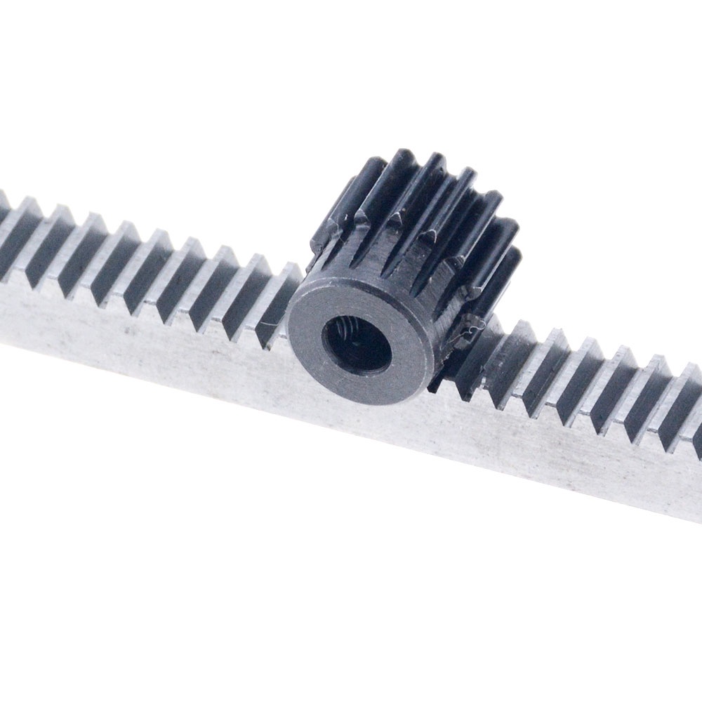 1pc 1Mod 1 Modulus Gear the Rack Gear Pinion 1Mod 15T 18T Motor Pinion ...