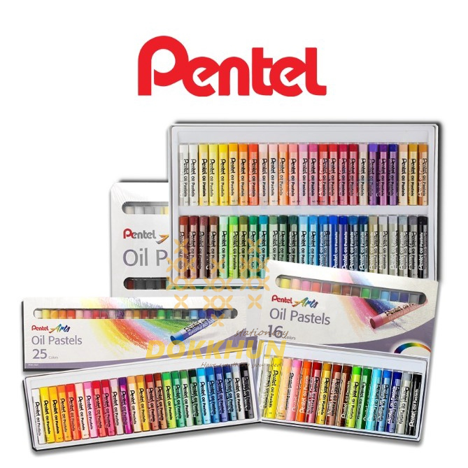 Pentel Oil Pastel Colors 12/16/25/36/50 Chalk Color | Shopee Philippines