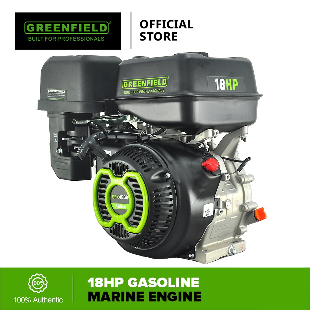 Greenfield Gasoline Engine Marine 18hp 3600rpm Rewind | Shopee Philippines