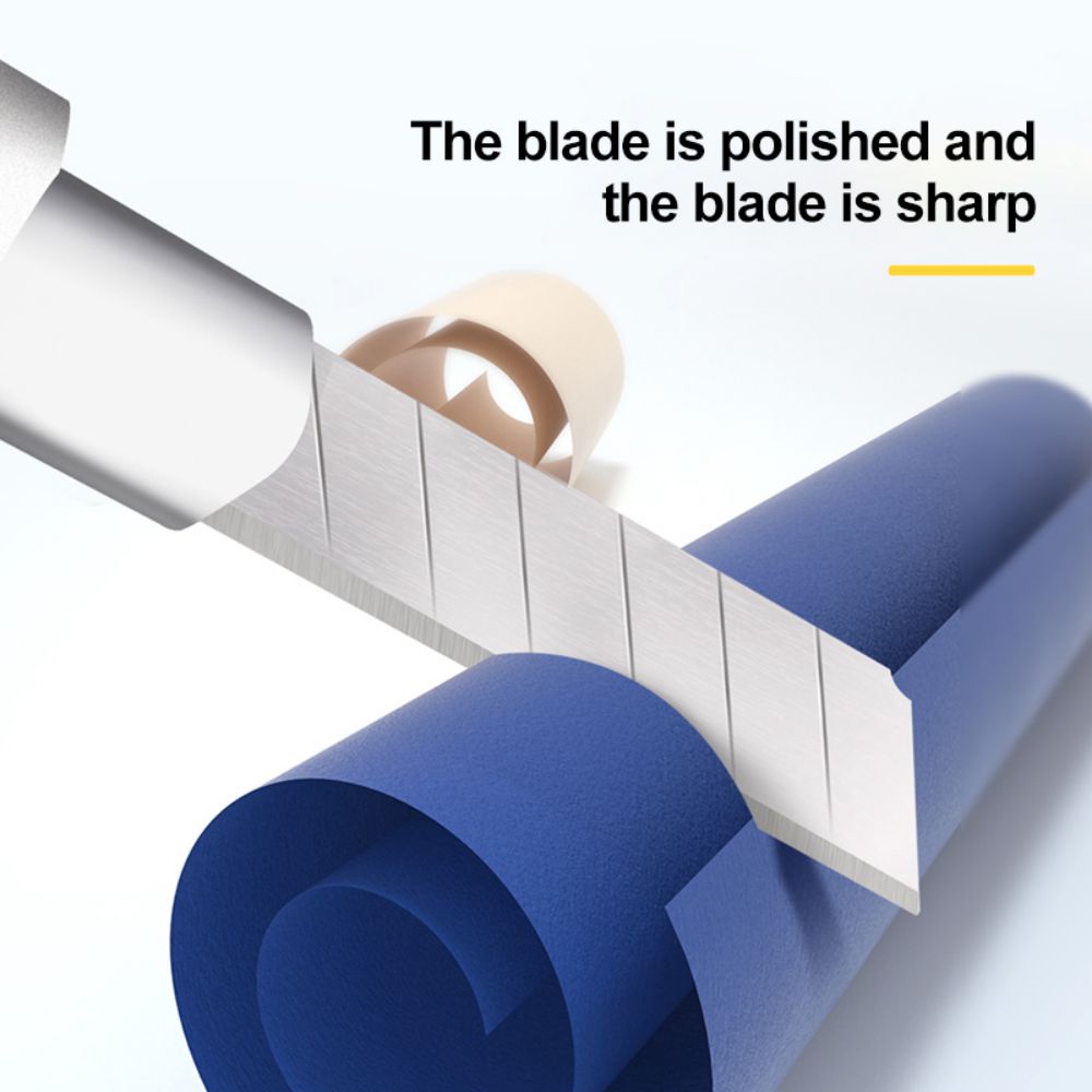 Deli 10Pcs Steel Cutter Blade Set Cutter Blade Refill Blade For Cutter ...