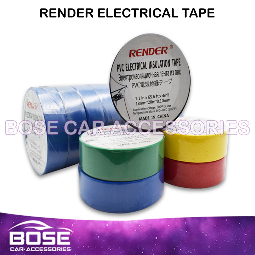Render Tape / PVC Tape / Easy Tear Tape Waterproof and Flame Retardant ...