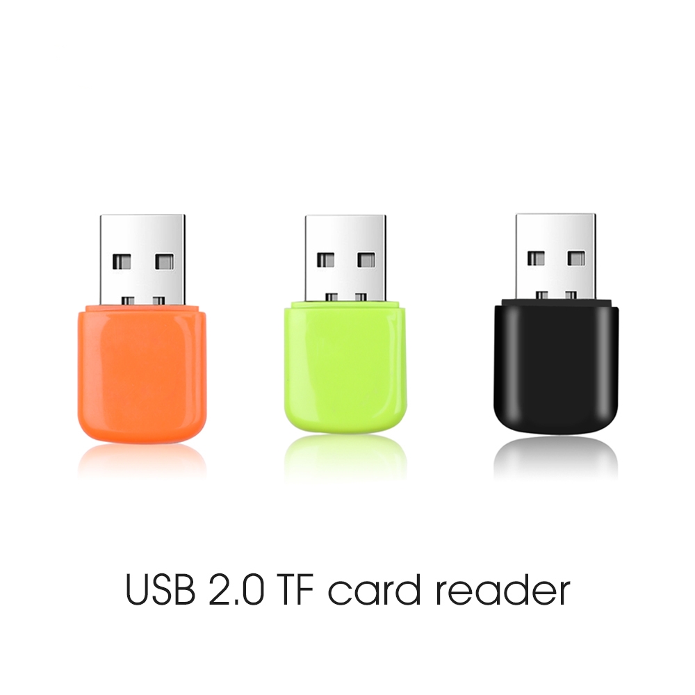 (COD) Colorful USB Adapter High Speed USB 2.0 Card Read For Micro SD ...
