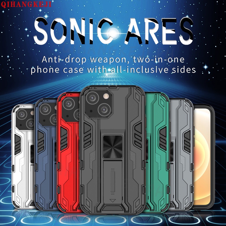 COD Hard Armor Shockproof Casing Back Bracket Cover Samsung M12 A12 A22 ...