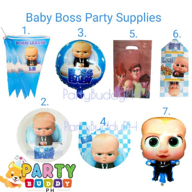 Baby Boss Baby DIY Party Needs Supplies PartyBuddyPH | Shopee Philippines
