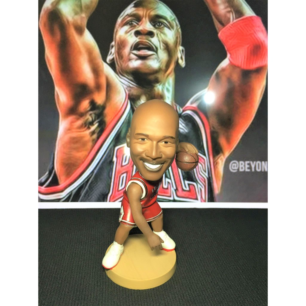 NBA Resin Bobble Head 12cm Toys Home Car Decoration Lebron Kobe Jordan ...