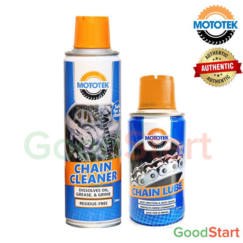 Mototek Chain Lube & Chain Cleaner Set | Shopee Philippines