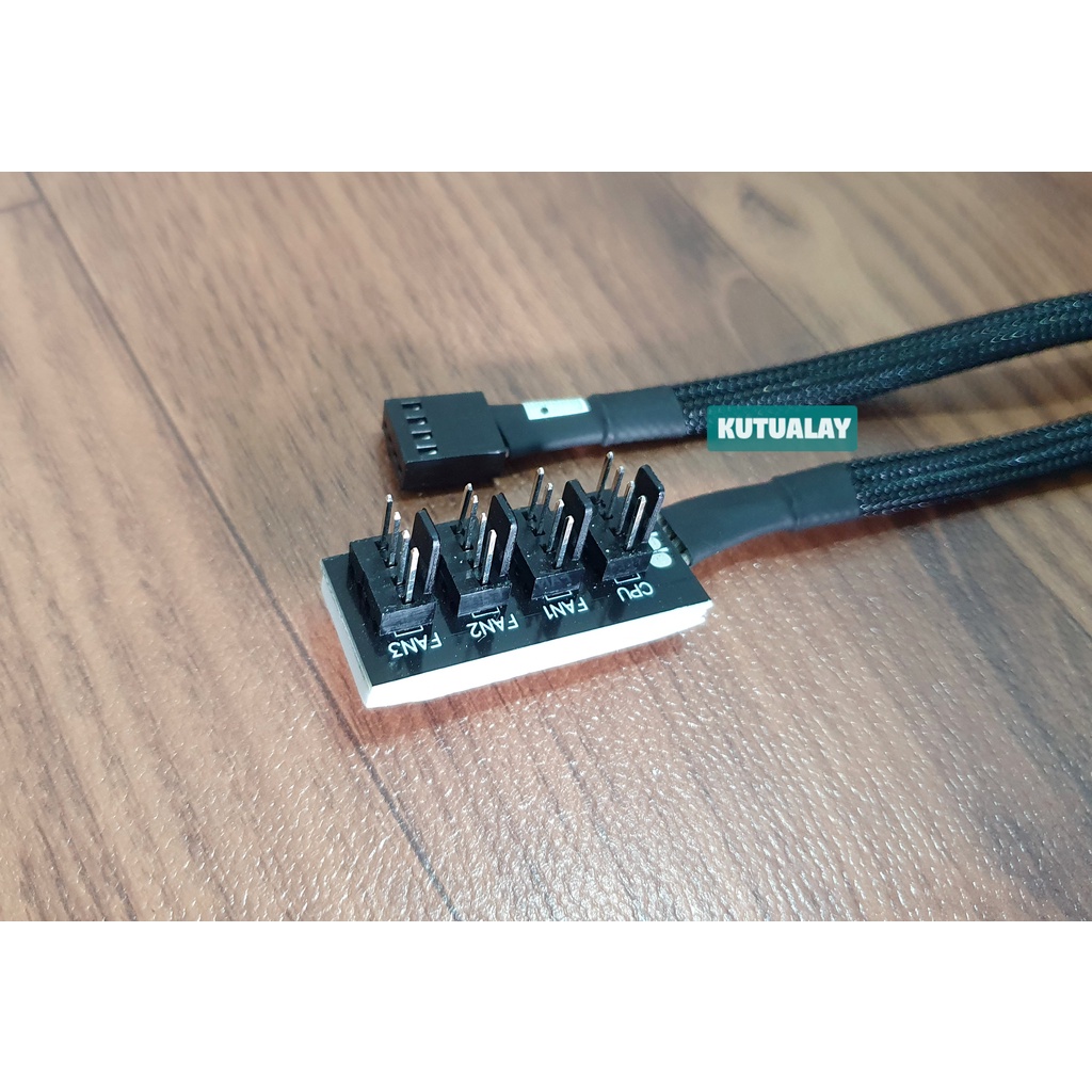 Fan Hub Connector 4pin to 3/4pin 4pin PC PWM Splitter CPU Fan | Shopee ...