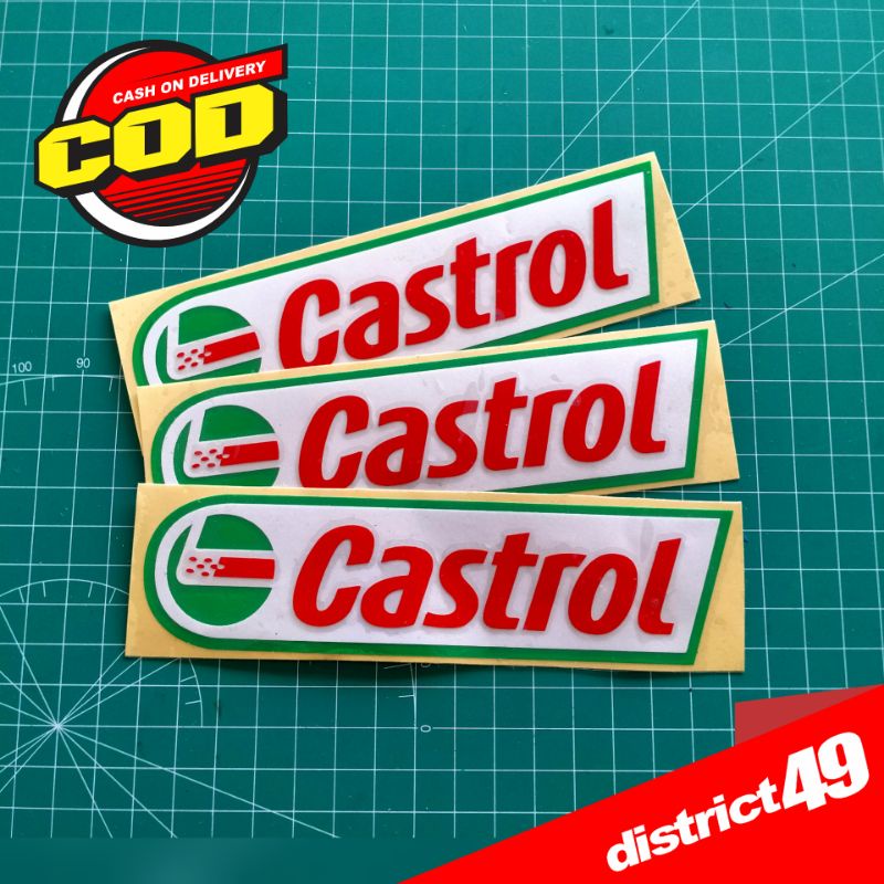 Cutting stickers - Castrol cutting stickers - Castrol Stickers ...