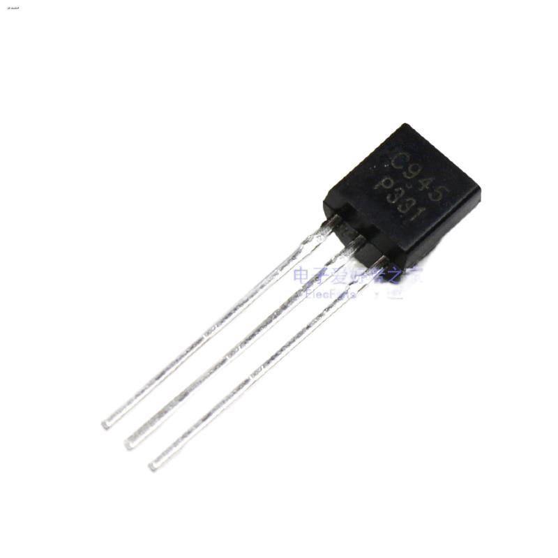 20) Straight plug 2SC945 C945 TO-92 NPN low power triode transistor 50V 150mA | Shopee Philippines