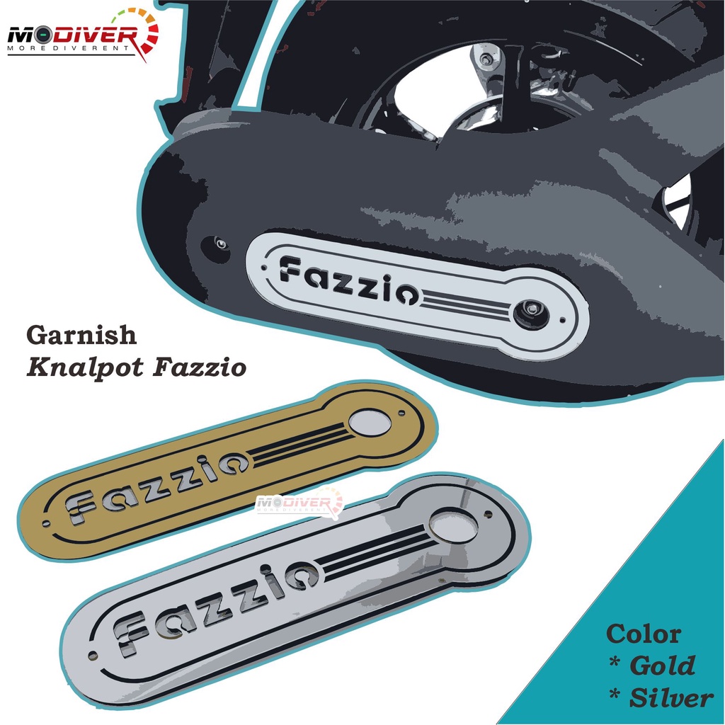 Yamaha Fazzio Muffler Exhaust Cover Garnish Modiver Accessories ...