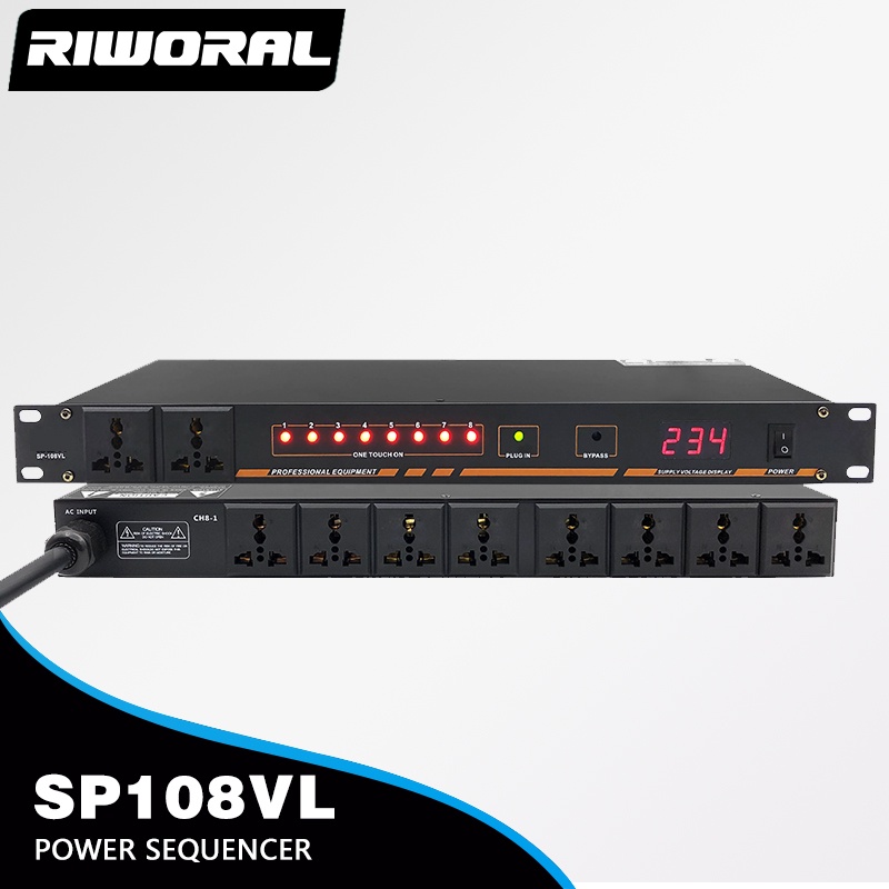 10 Channel Power Sequencer High-Power Socket Sequence Controller | Shopee Philippines