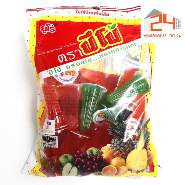 Fast Delivery 24 Hours. Pipo Mixed Fruit Jelly Snacks 30 Cups | Shopee ...