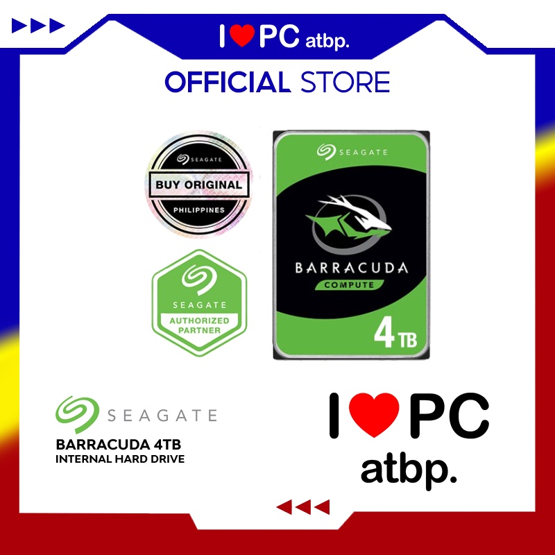 Seagate Barracuda 4TB Internal Hard Disk HDD Barracuda SATA 3.5 ...