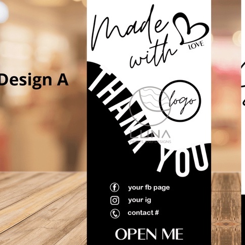 100 pcs Personalized Seal Sticker / Label Sticker (2x4 inches) | Shopee ...