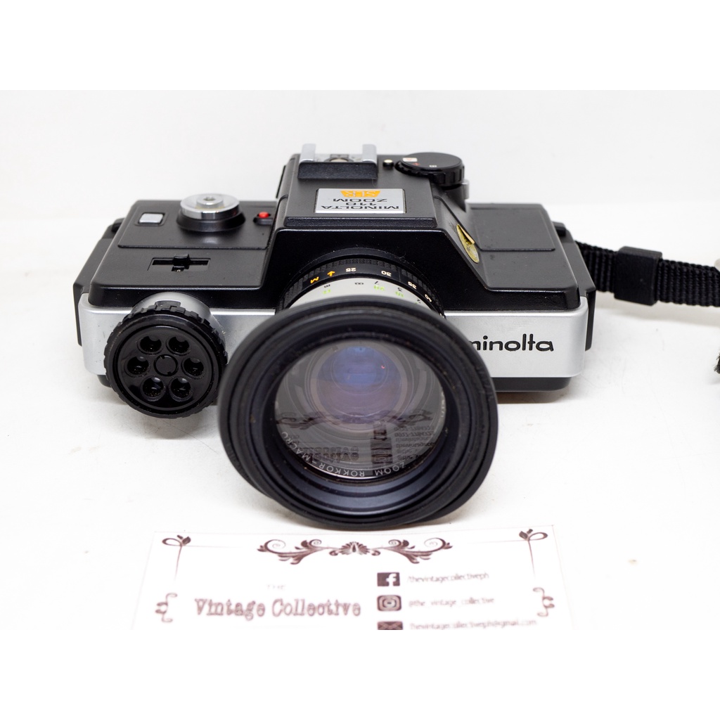 Minolta 110 Zoom SLR 110 submini film SLR camera | Shopee Philippines