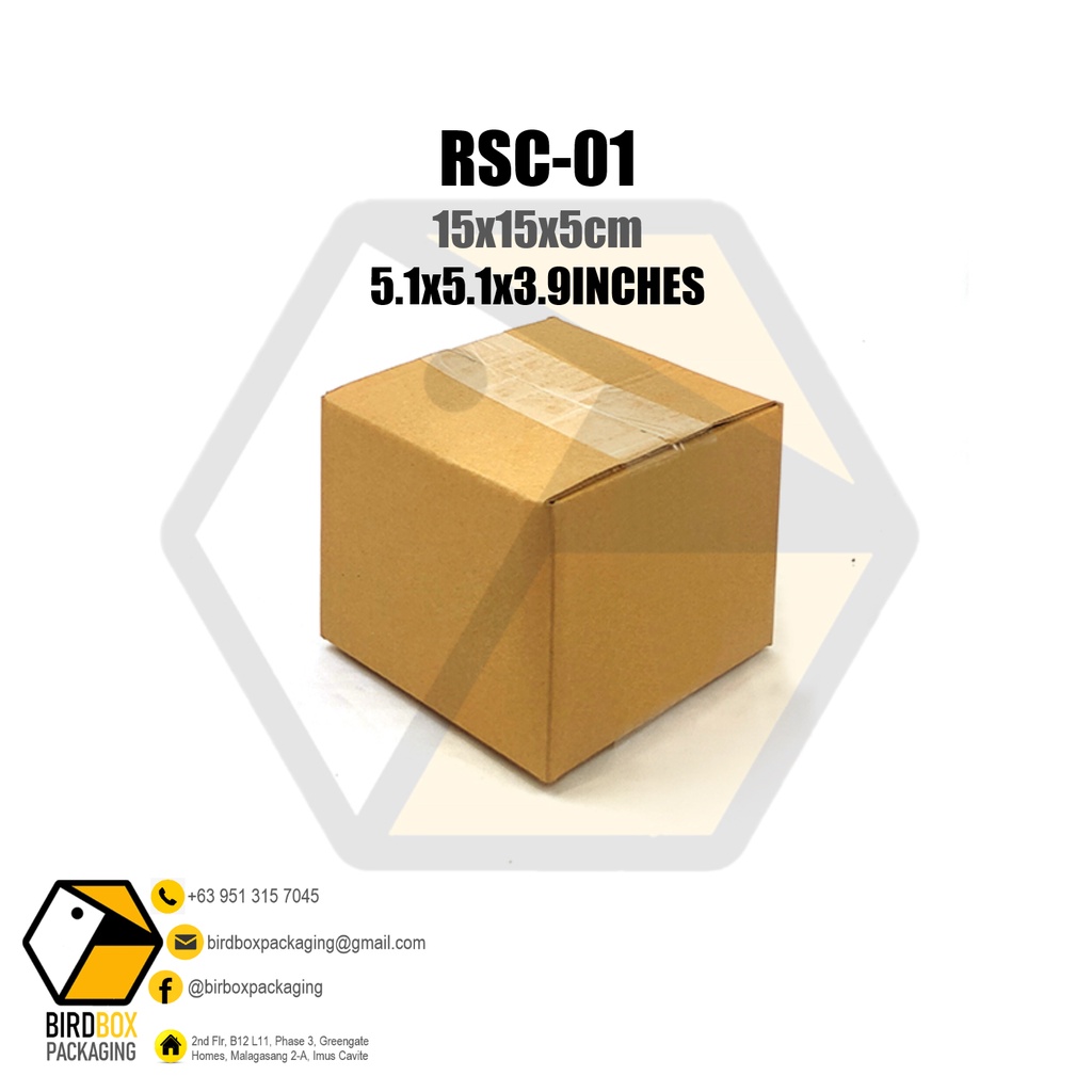 BIRDBOX Brown Kraft Corrugated Regular Boxes I RSC BOX I Regular Box I ...