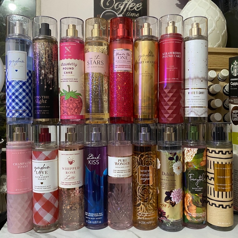 Bath And Body Works Fine Fragrance Mist Original Full Size Bottle
