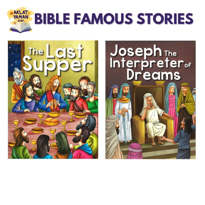 Bible Famous Stories (Last Supper OR Joseph the Interpreter of Dreams ...