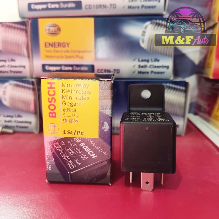 BOSCH 5 PIN MINI RELAY 12V (MADE IN PORTUGAL) | Shopee Philippines