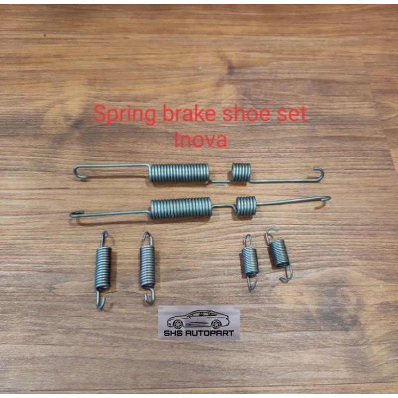 Toyota INNOVA.FORTUNER rear spring brake shoe spring (1 set) | Shopee ...