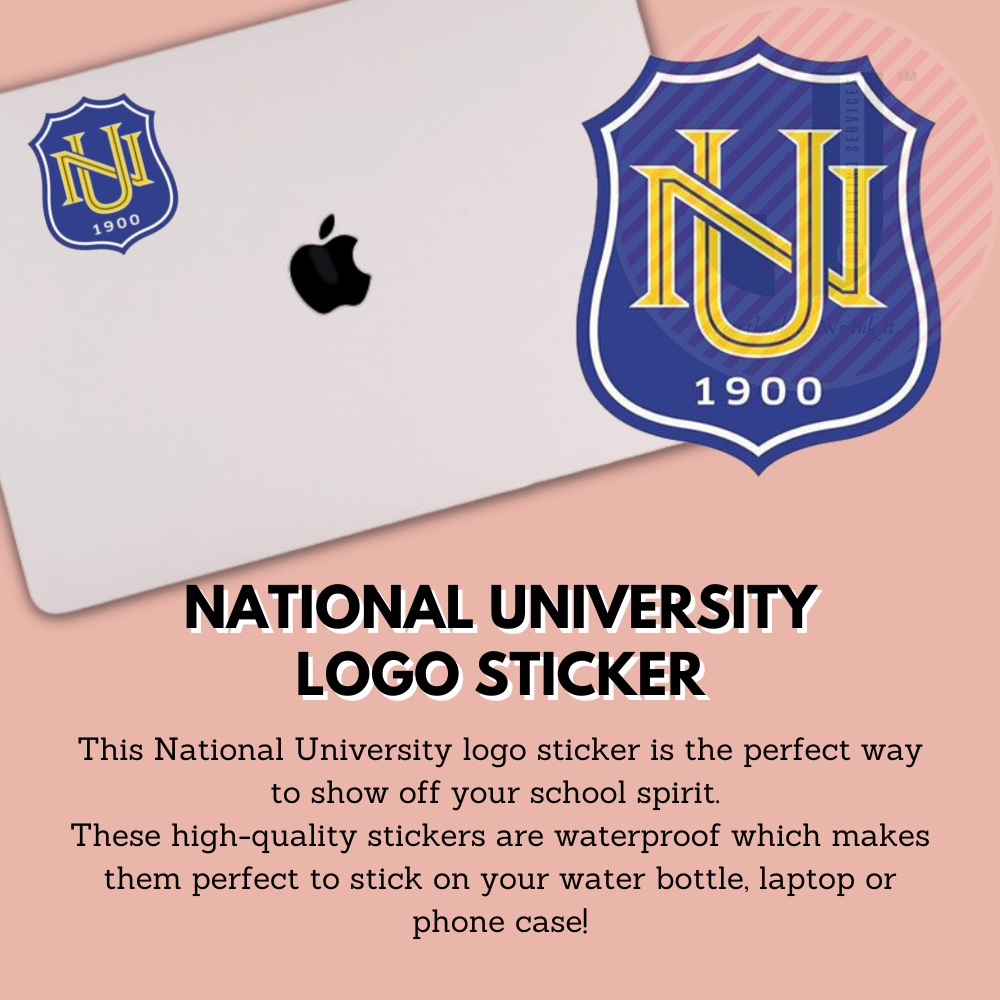 NU ( NU ) Sticker Logo | University Logo Sticker | School Logo | UAAP ...