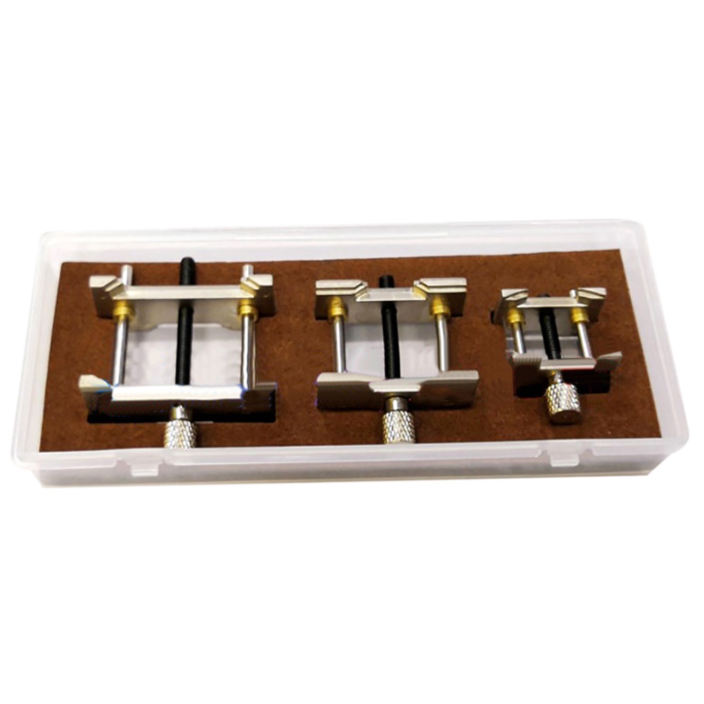 3pcs Metal Watch Movement Case Holder Watchmaker Adjustable Clamp ...
