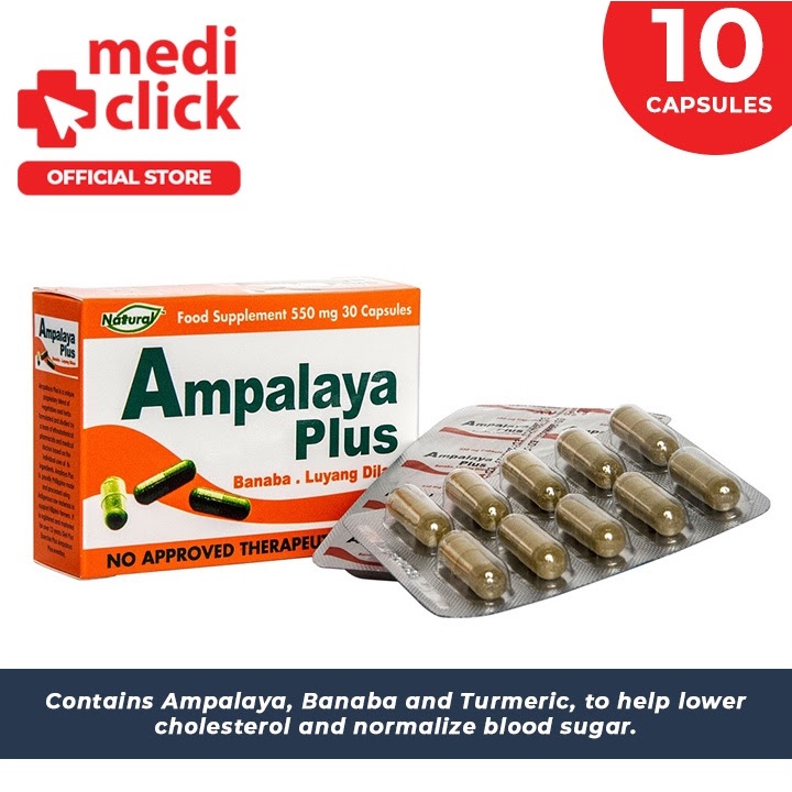 Ampalaya Plus - 10 CAPSULES | Shopee Philippines