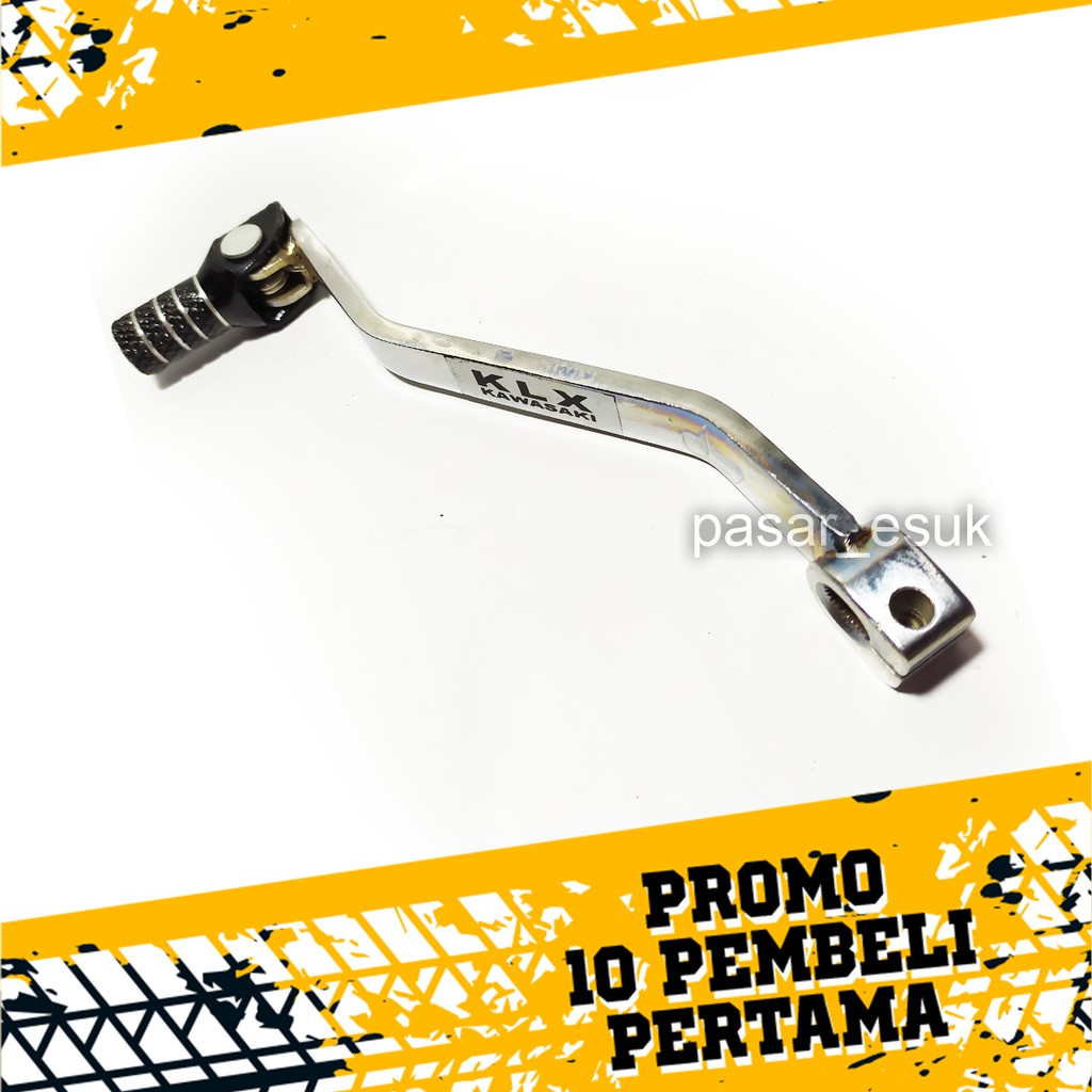 Sliding Gear Lever Folding Gear Lever KLX DTRACKER 150 CHROME KRUM ...