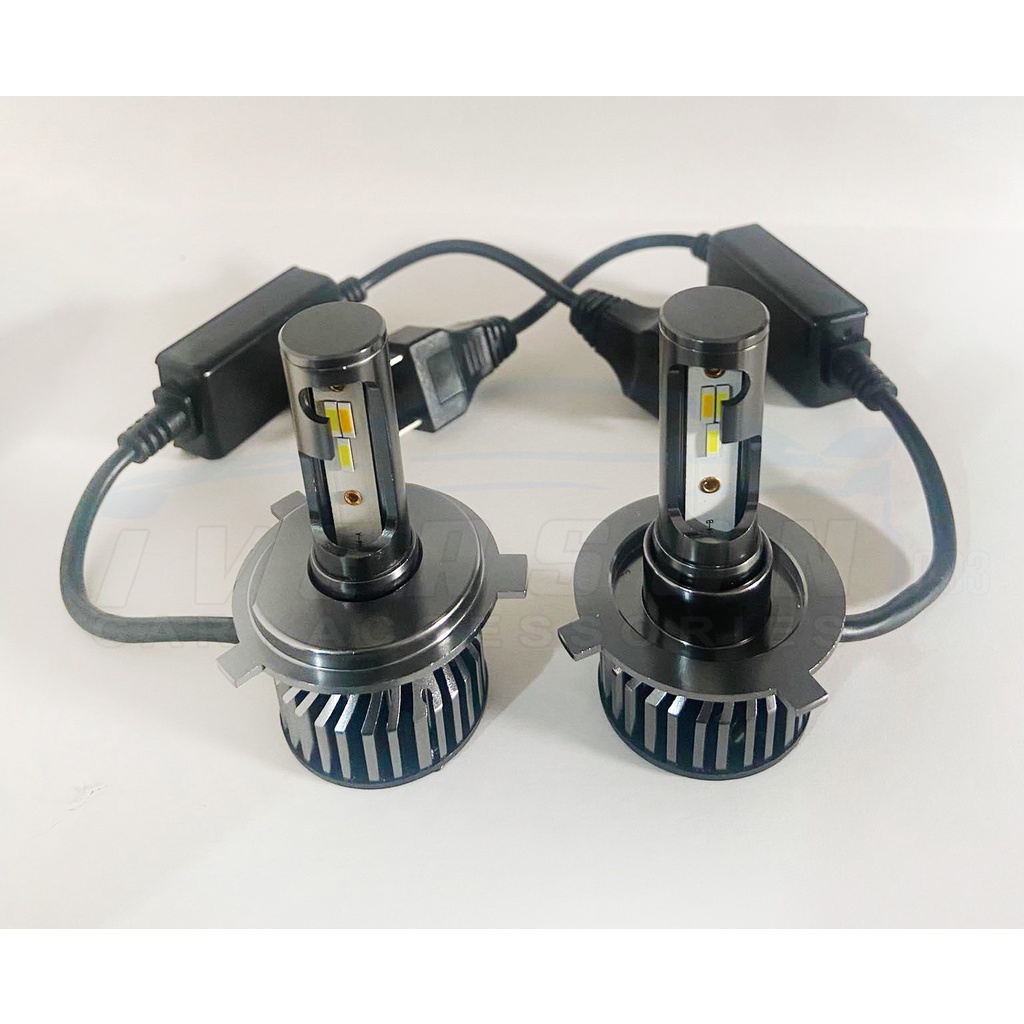 Auto LED Lighting System 3 Color H4 Mini LED Headlight | Shopee Philippines
