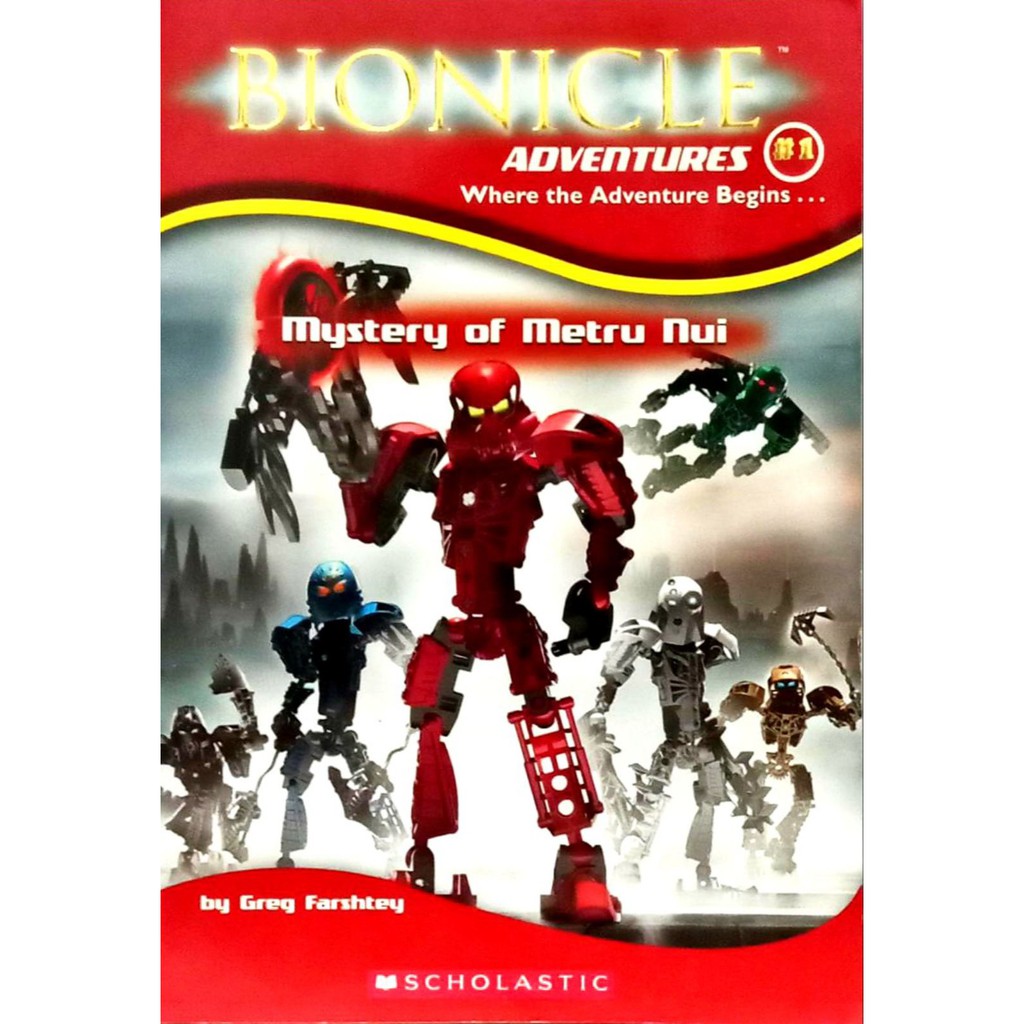 Bionicle Adventures #1: Mystery of Metru Nui, Paperbound Edition ...