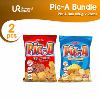 1 x Pic-A Ultimate Cheddar + 1 x Pic-A BBQ Overload Snack Mix Party ...