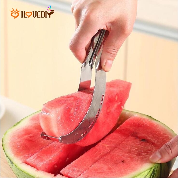 Stainless Steel Watermelon Slicer / Multipurpose All In One Watermelon ...