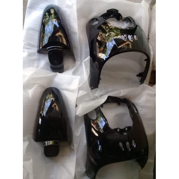 LEG SHIELD 1 FOR FINO CARB (front fender not included ) | Shopee ...