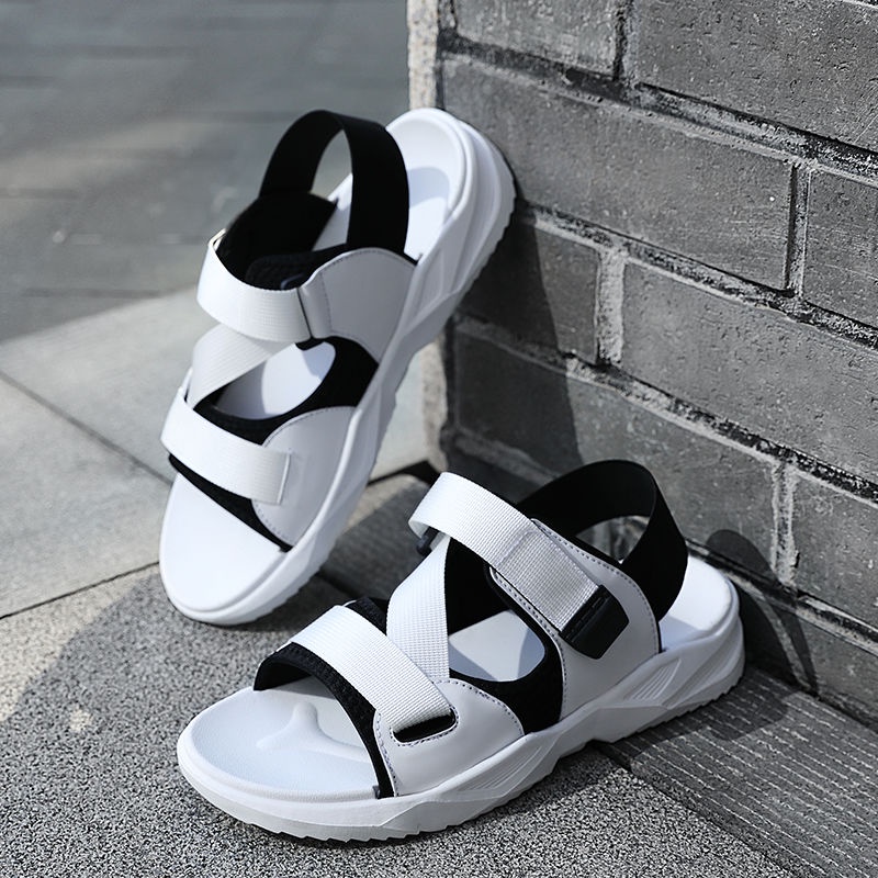 Sandals Men Nylon Fashion Casual Outdoor Student Beach Sandal Shoes ...