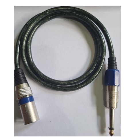 XLR male to PL-55 mono cable 1 meter | Shopee Philippines