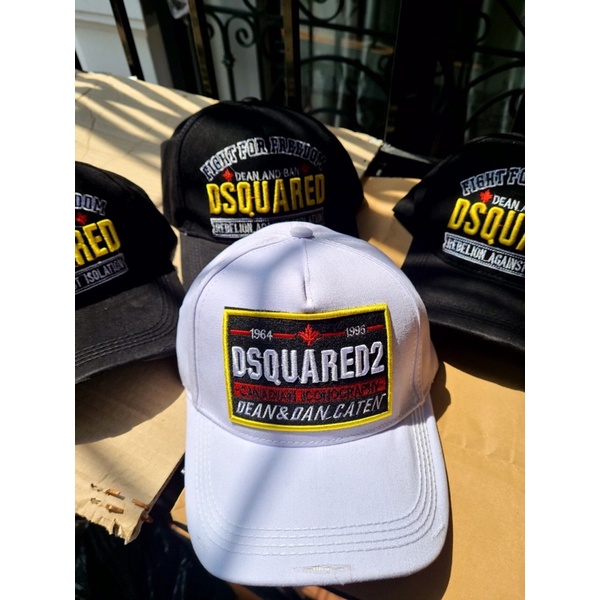 Residual DSQuare Cap 2 hot Black And White 2022 | Shopee Philippines