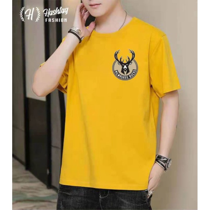 Milwaukee Bucks NBA Basketball Team Fear the Deer Tshirt for men cotton ...