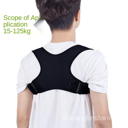 Male and female back posture hunchback shoulder orthosis body spine ...