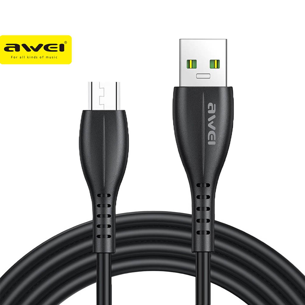 Awei CL-115M Fast Charging Data Transmission Cable for Micro USB 2.4A ...