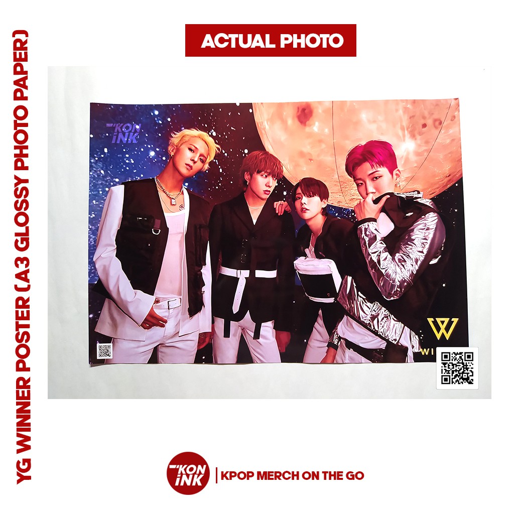 YG WINNER POSTER (A3 GLOSSY PHOTO PAPER) | Shopee Philippines