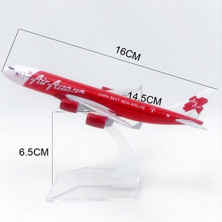 Air Asia A340 Aircraft Model Malaysia Airbus 340 Diecast Metal Plane ...