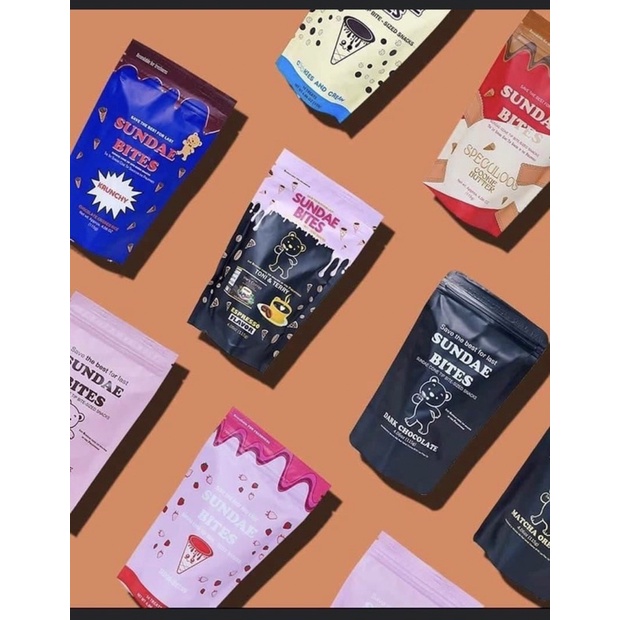 SUNDAE BITES (Cone Tip Bite-size Snack) 115g | Shopee Philippines