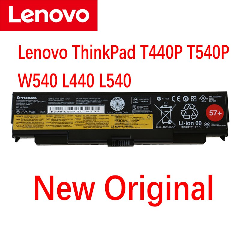 Lenovo ThinkPad T440P T540P W540 W541 L440 L540 Original 45N1144 ...