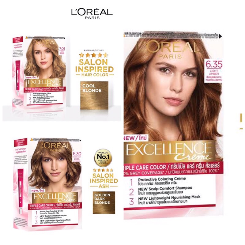 Excellence Creme Triple Care Hair Color | Shopee Philippines